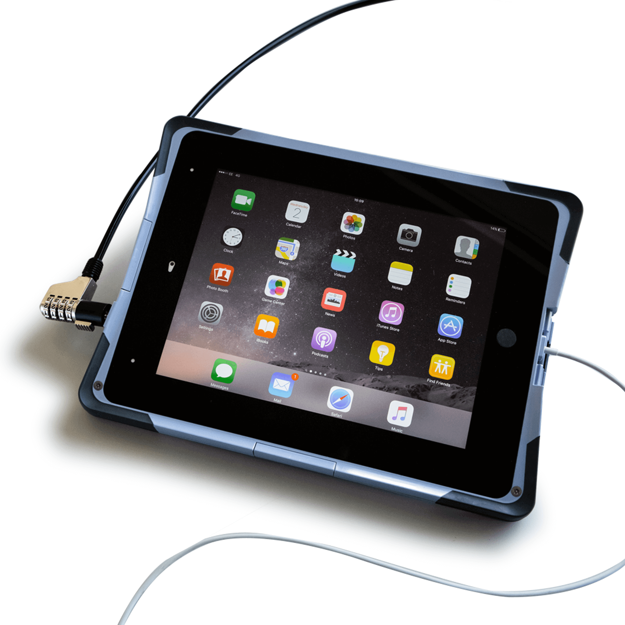 FlipPad Secure - Clinically safe medical case for iPads